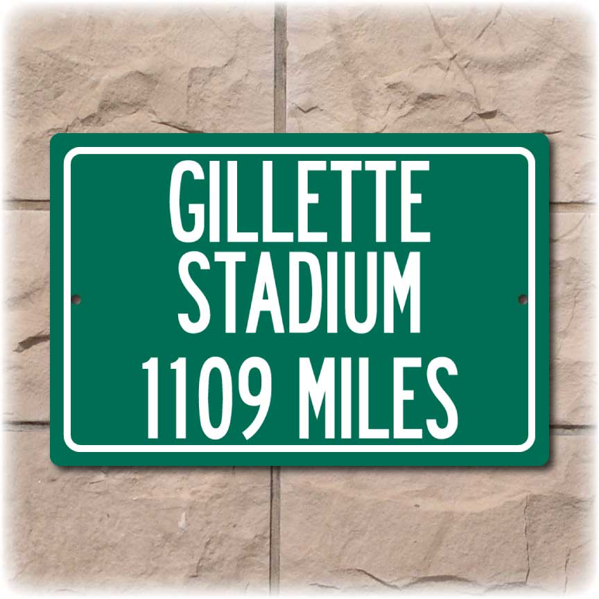 Football Distance Signs – Travelsigns